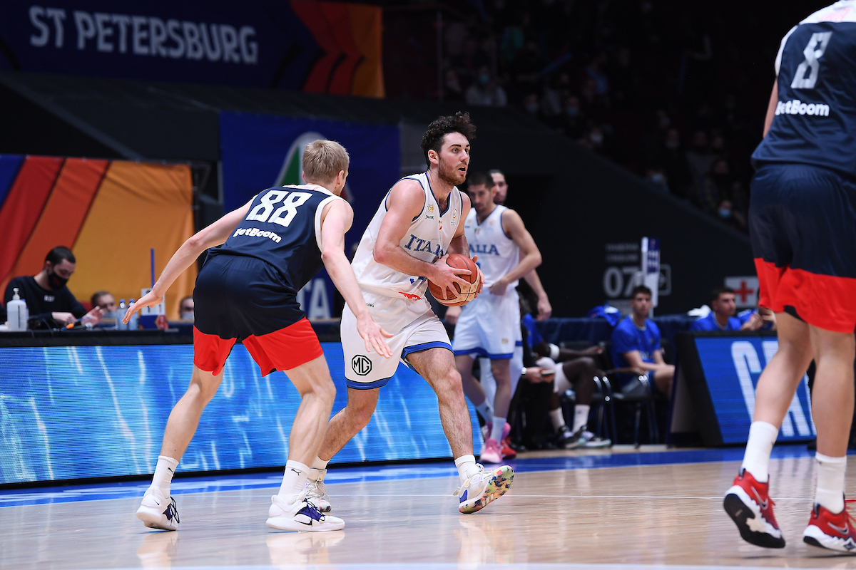 FIBA World Cup 2023 Qualifiers. Russia-Italia 92-78. Sacchetti ...
